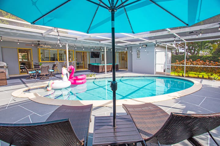 Home Oasis By The Beach-bbq&heatedpool - Hollywood, FL
