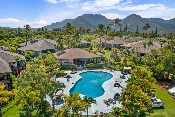 Family Retreat In Beautiful And Lush North Shore - Princeville, HI
