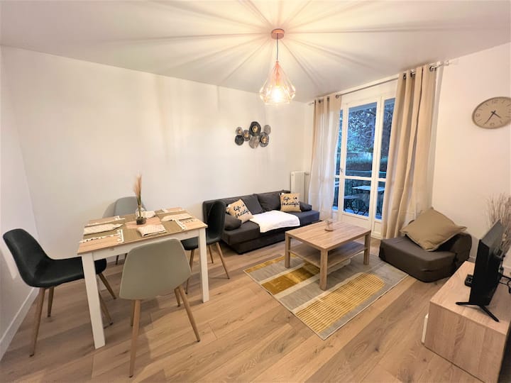 Charmant T2 Cosy – Proche Paris• Parking • Wifi - Bondy