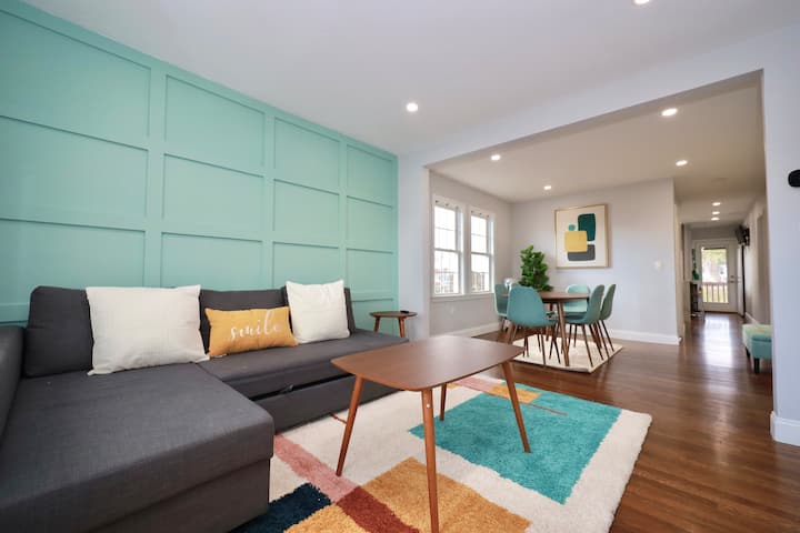 Luke 2 House | Stylish, Boston, Parking, Clean - Revere, MA