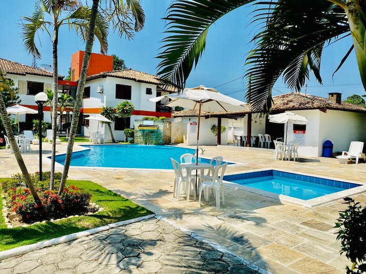 Apto De 2 Quartos Com Piscina à 200m Da Praia - Porto Seguro