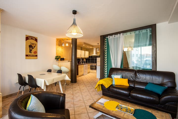 Loft Confortable Rénové Proche Centre-ville - Chambéry