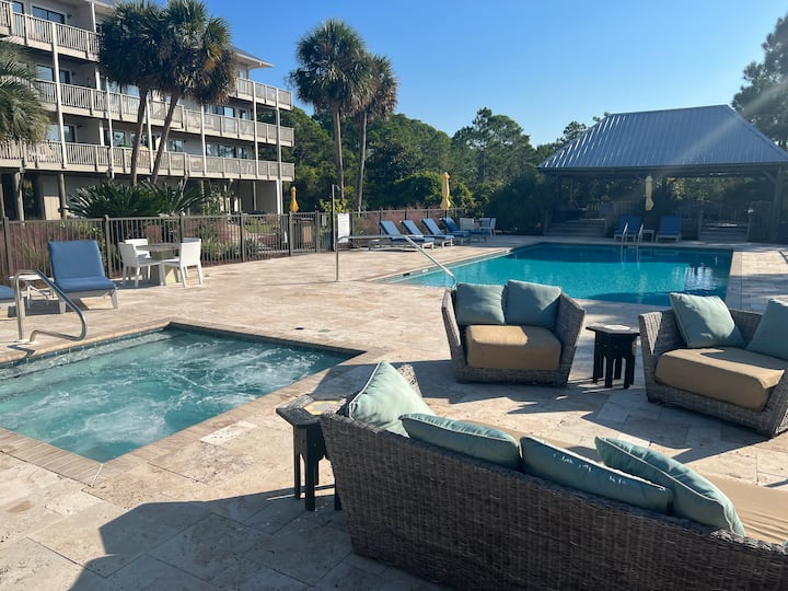 Serene Spa W Ocean View 100 Yards To Beach - Rosemary Beach, FL