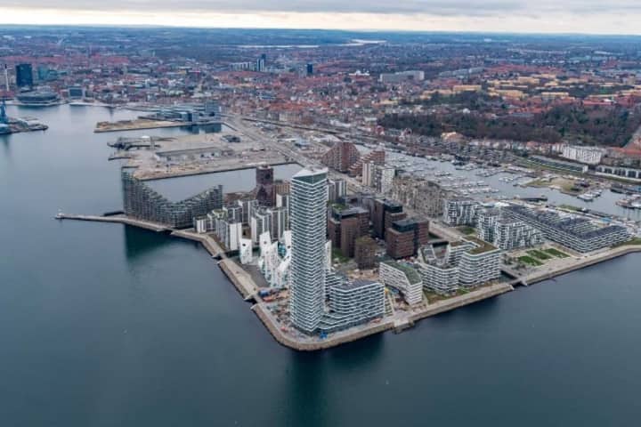 Ny 2-vær. Lejlighed I Lighthouse - Århus