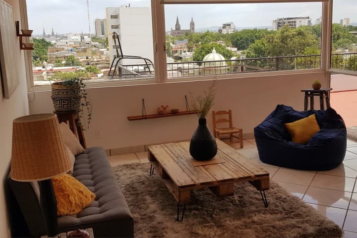 Penthouse With Excellent View In Chapultepec Area - Guadalajara