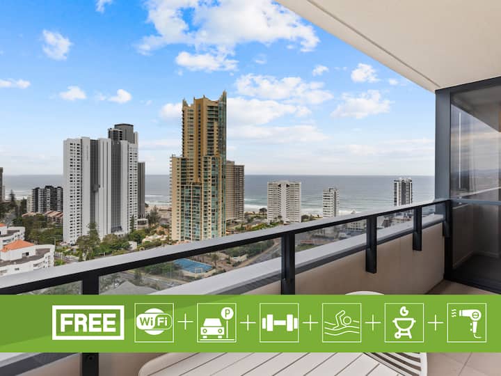 Stunning Ocean Views! 2 Bedroom Apartment - Gold Coast