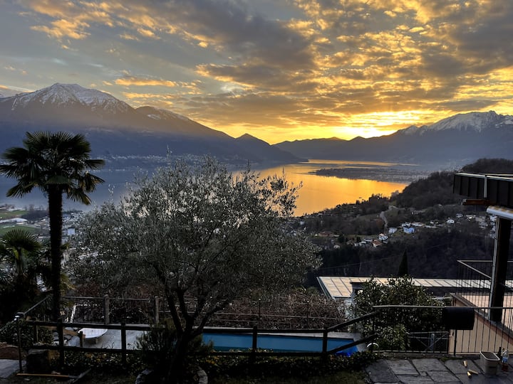 Ferienhaus Für Grosse Gruppen - Gordola