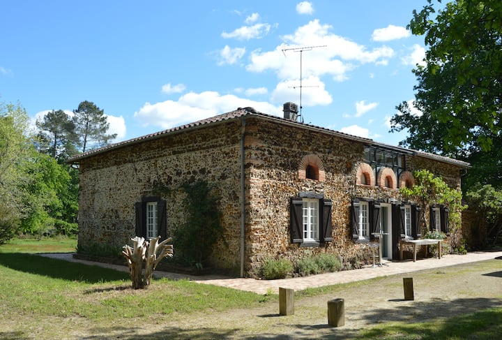 Authentique Landaise Dans La Forêt D'arjuzanx - Morcenx