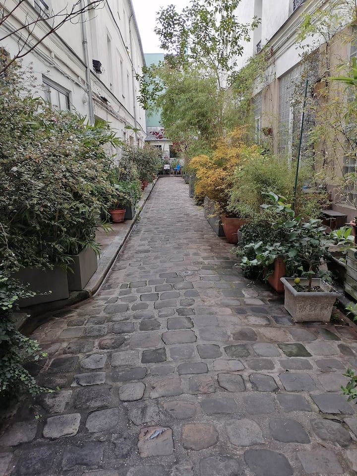 Cosy Studio Sur Cour à Paris - París