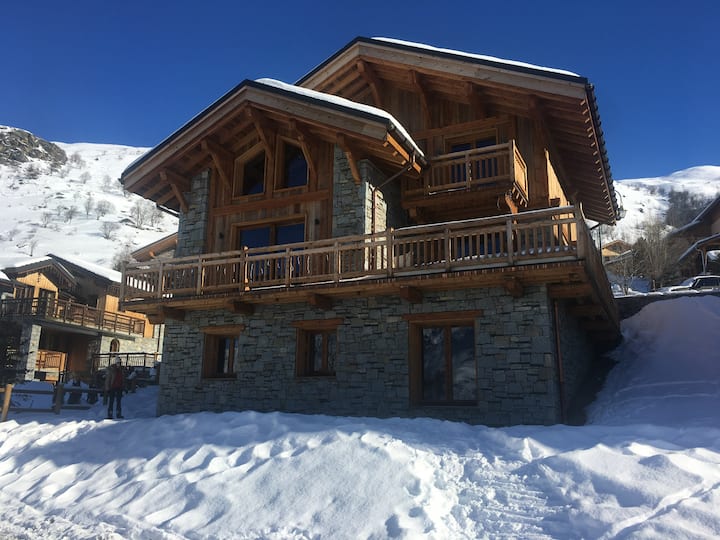 Chalet Luxe Pied Des Pistes - Les Menuires