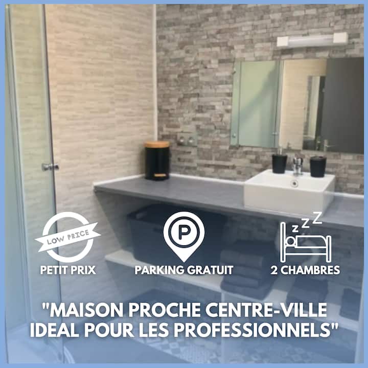 Maison Proche Centre-ville 4 Personnes 2 Chambres - 亞眠