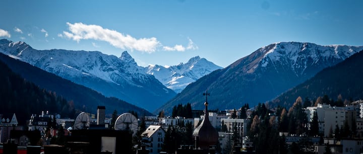 Davos Parsenn Penthouse, 220sqm, 5 Min. To Wef - Davos