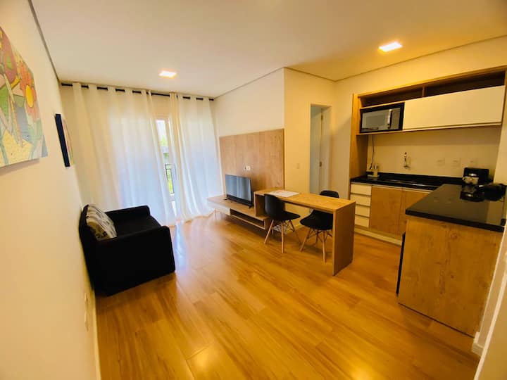 Lindo Flat Em Campos Do Jordão - Campos do Jordão