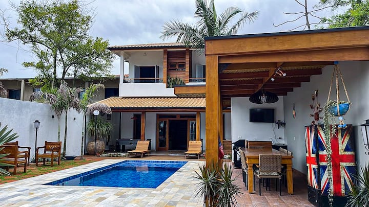 Praia De Maresias - Com Quadra De Beach Tennis - São Sebastião