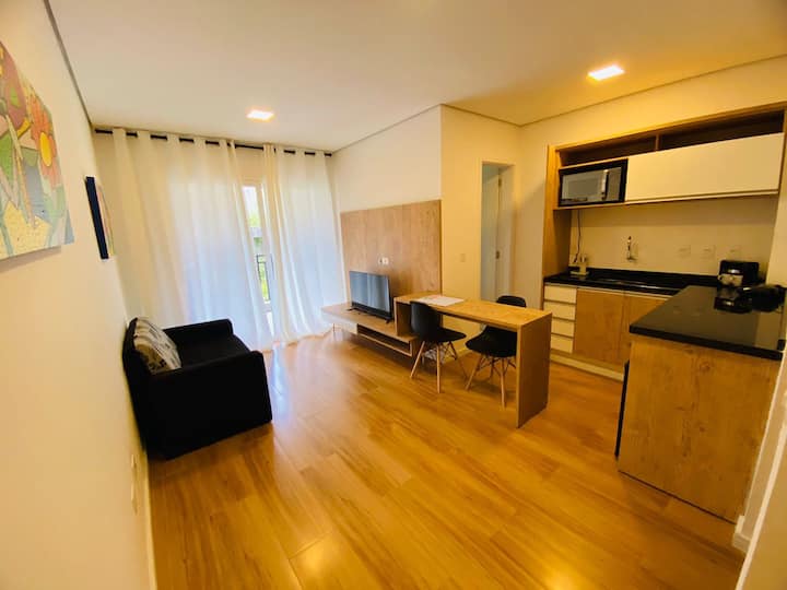 Lindo Flat Em Campos Do Jordão - Campos do Jordão