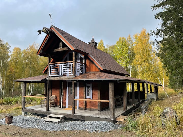 Kivitasku Log Cabin - Muurame