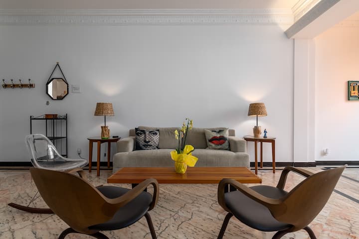 Unhotel - Charmoso Apto Em Copacabana Com 3 Qtos - Copacabana