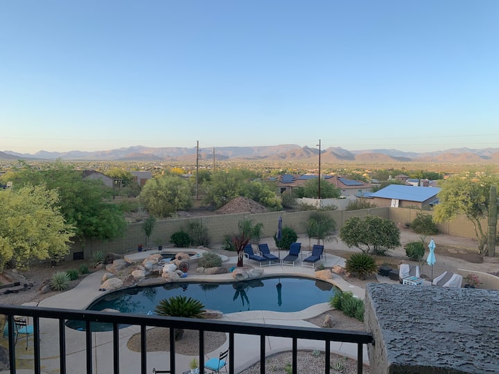 Stunning Two Story Desert Hills Ranch Retreat. - Cave Creek, AZ