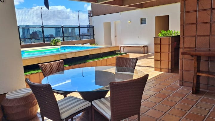 Cobertura Com Piscina - Fortaleza