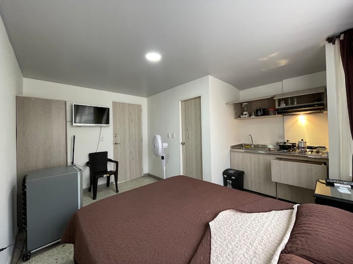 Apartaestudio Central Y Cómodo - Pereira, Colombia
