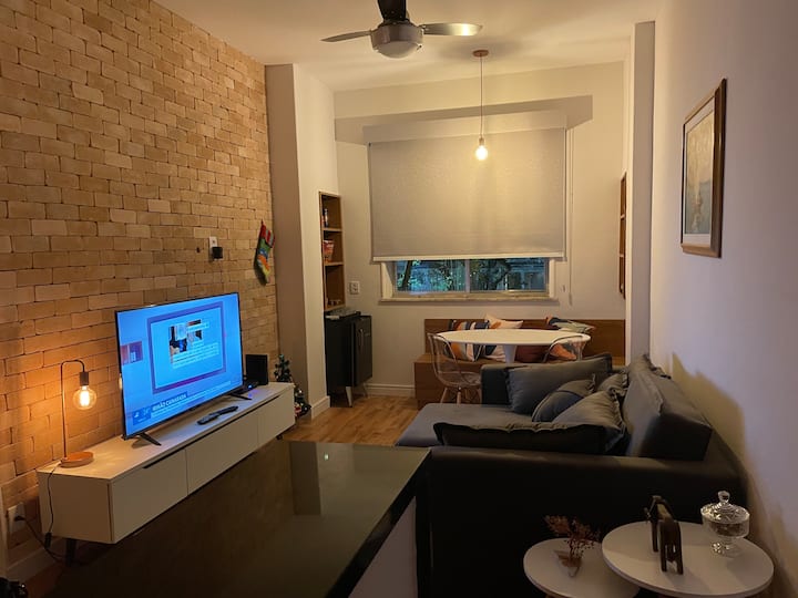 Apartamento Aconchegante Perto Da Praia E Comercio -