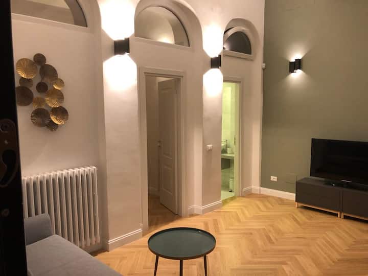 New Apt Le Ruote 2bd 2bt, Groundfloor In Downtown - Florence