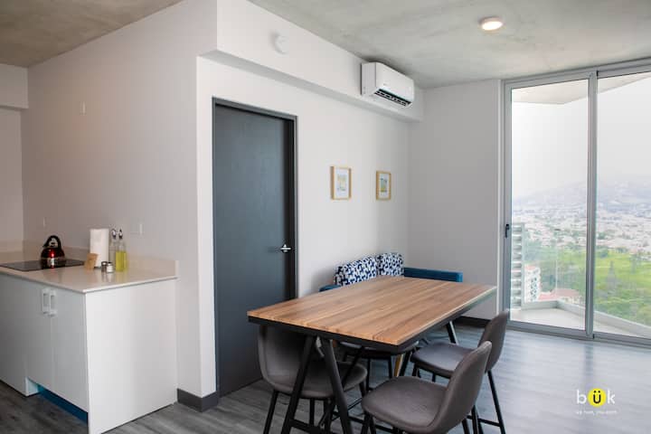 New Secrt Sabana 2 Bedroom W/ac 22-floor - San José, Costa Rica