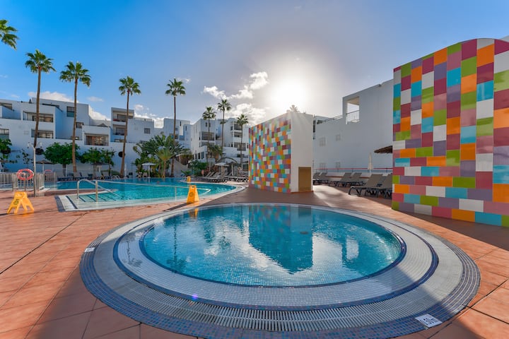 Exclusive 2bedrm Aircon 200m Beach Costa Adeje - Costa Adeje