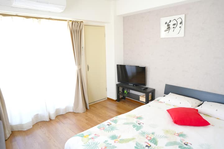 【B602】黑门市场步行6分钟|地铁近|日本桥/心斋桥/道顿堀/难波|步行可达 - Osaka