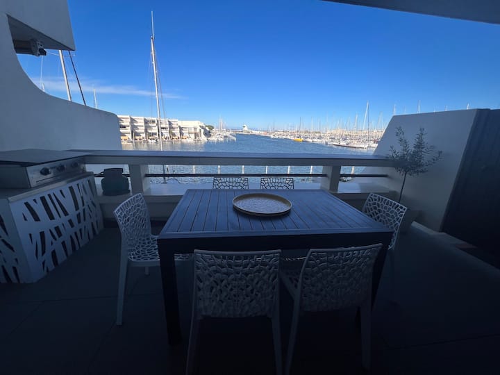 Duplex Marina Vue Mer Au Cœur De La Presqu'île - Le Grau-du-Roi
