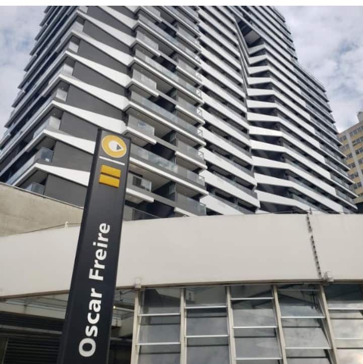 Studio Mobiliado Novo, Na Oscar Freire Junto Metrô - Brazil