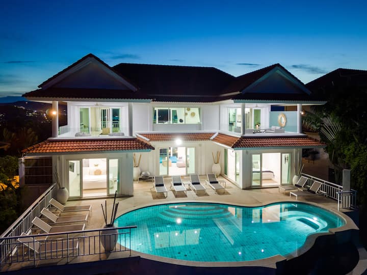 4br Seaview Private Pool Villa New To Market - Koh Samui