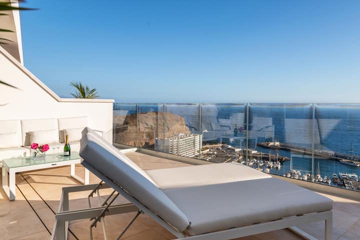 Sea View Apartment With Jacuzzi - Puerto de Mogán