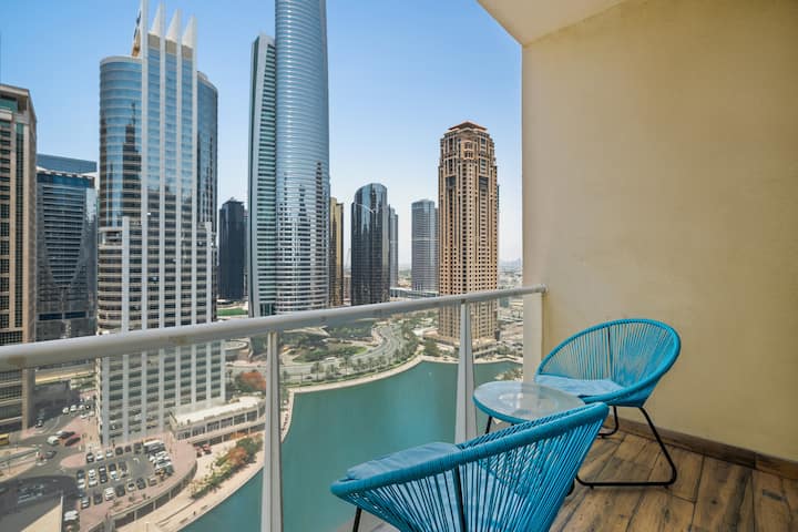 Luxury Studio | Lake View | 2 Min To Metro | Jlt - Dubai Marina