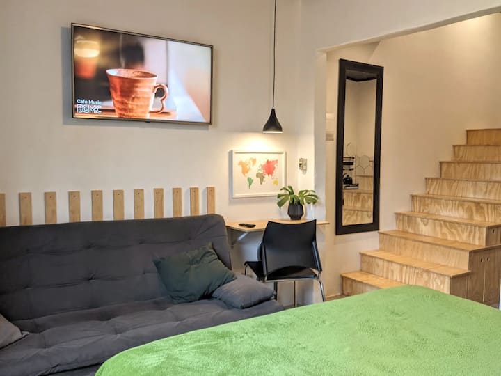 Studio A 6 Min Do Centro L Cama Queen L C/ Garagem - São José dos Campos