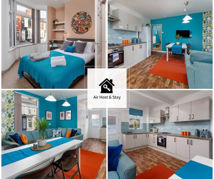 Hornsey House | Air Host & Stay | 5br | Sleeps 10 - Formby