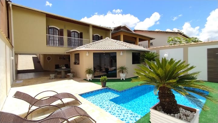 Casa Energia - Piscina, 3qts. - Socorro, Brazil