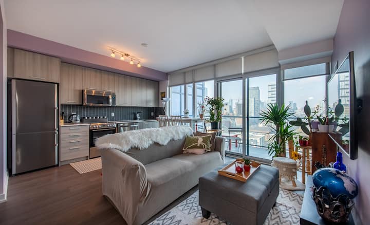 Modern Downtown Condo - 1br + 1ba + Sofabed - Toronto