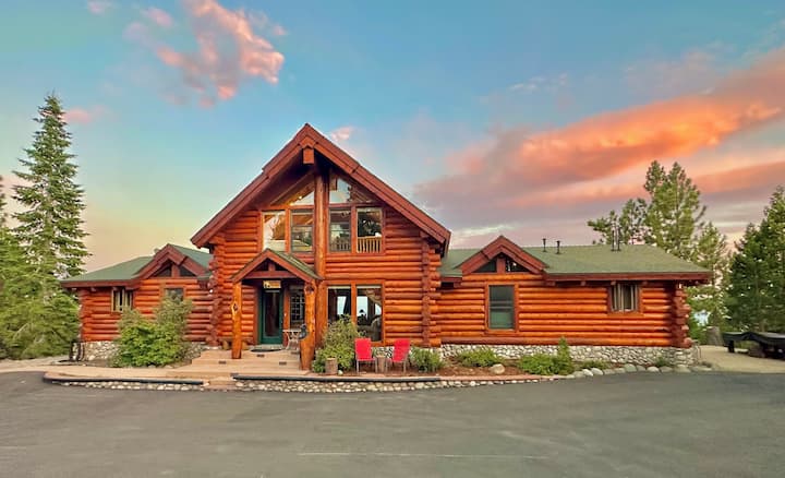 Rnr Mountaintop Cabin W/private Pickle Ball Court - Lake Davis, CA