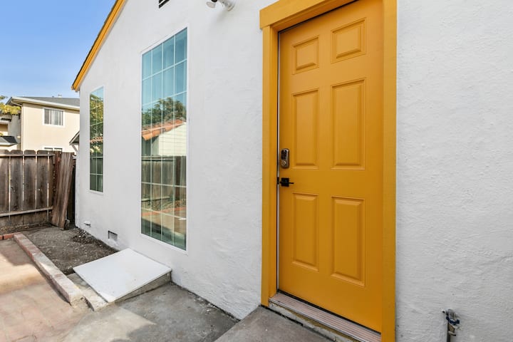 Jane's Home (Al) | 1b1b Studio +Private Entry+hvac - San José