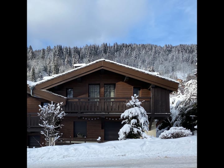 Chalet L’etoile, Près Du Centre, Avec Piscine - Les Gets