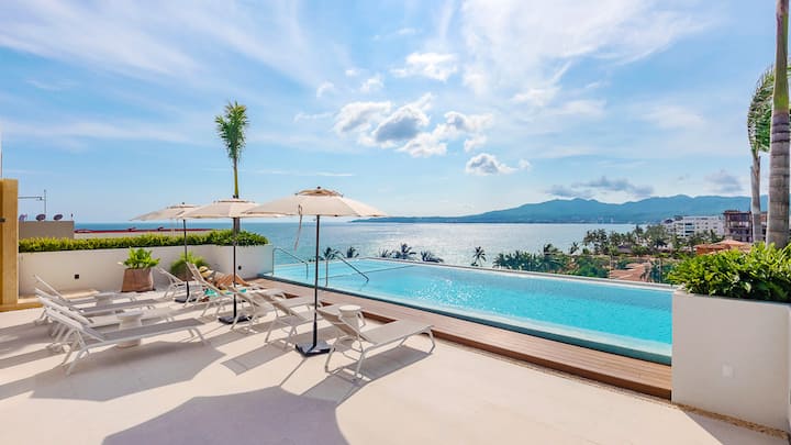 Pb604 Amazing 2bd/2bth 1 Block From The Ocean - Bucerías