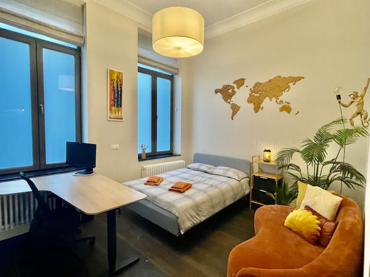 Cozy Private Studio - 布魯塞爾