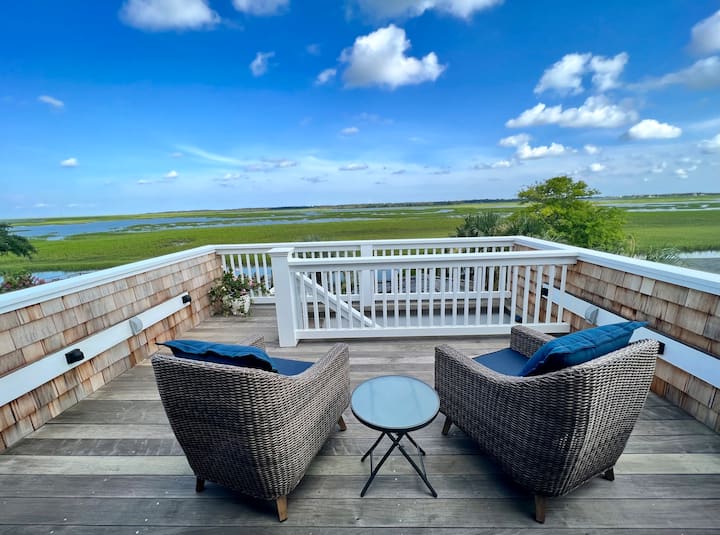 Marsh View Retreat Near Folly Beach And Downtown - Charleston, SC