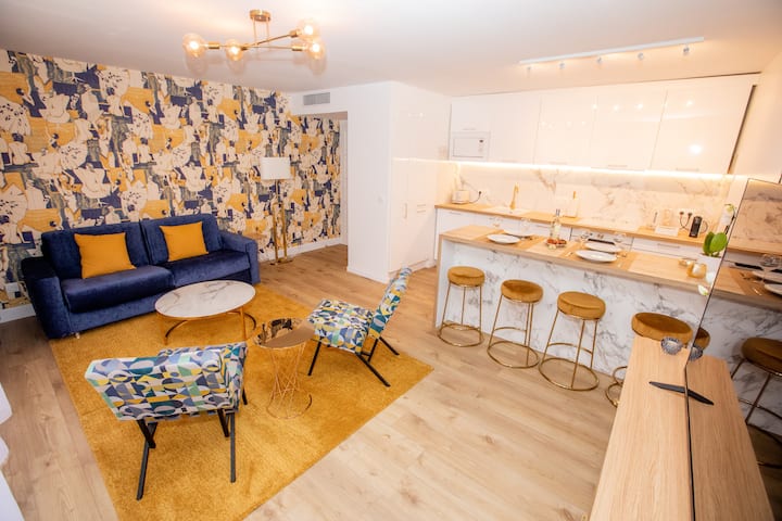 Luxueux 3p. Art Deco / Clim + Parking - Mougins