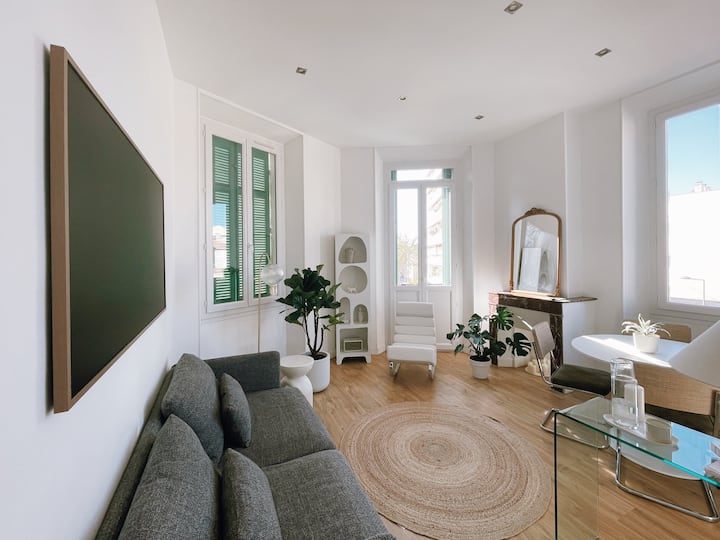 Appart Climatisé Avec Parking Privé Dans Le Centre - Cannes