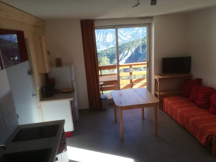 Studio 3 Personnes Sauze Centre - Jausiers