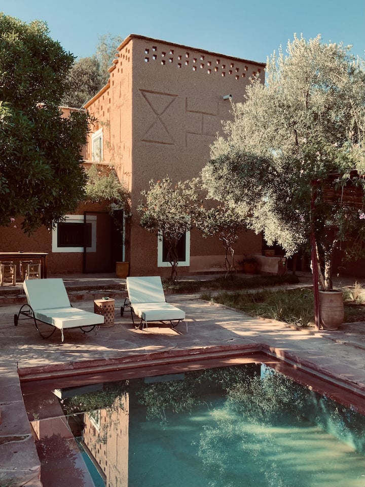 Dar Bablou, Charme Berbère 30 Mn De Marrakech - Morocco
