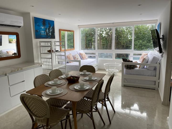 Hermoso Apartamento, Recién Remodelado, Todo Nuevo - San Andrés