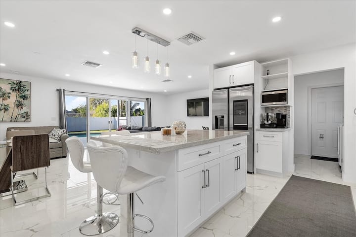 !King Bed-hard Rock Stadium Home W/pool! - Miami Gardens